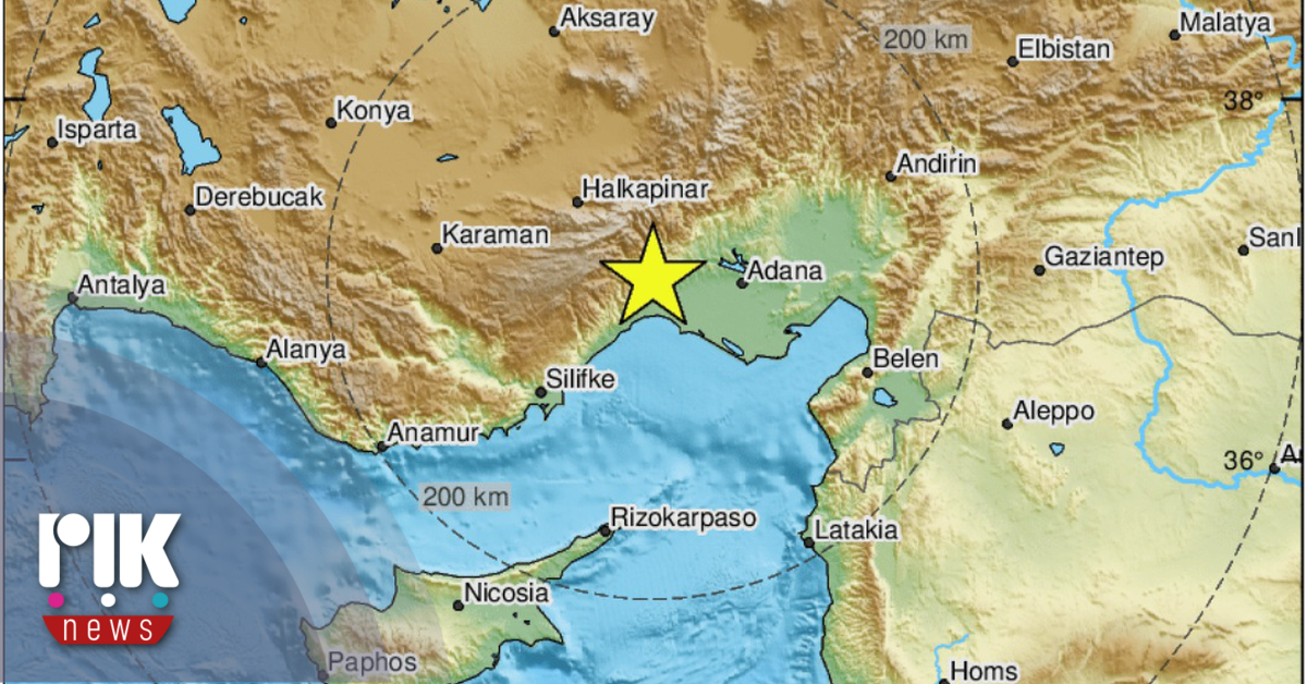 Σεισμός 7,8 βαθμών στην κλίμακα Ρίχτερ στην Τουρκία- Αισθητός σε Κύπρο ...
