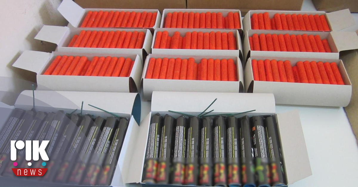 Η μεγαλύτερη ποσότητα πυροτεχνημάτων εδώ και μια δεκαετία, έχει ...