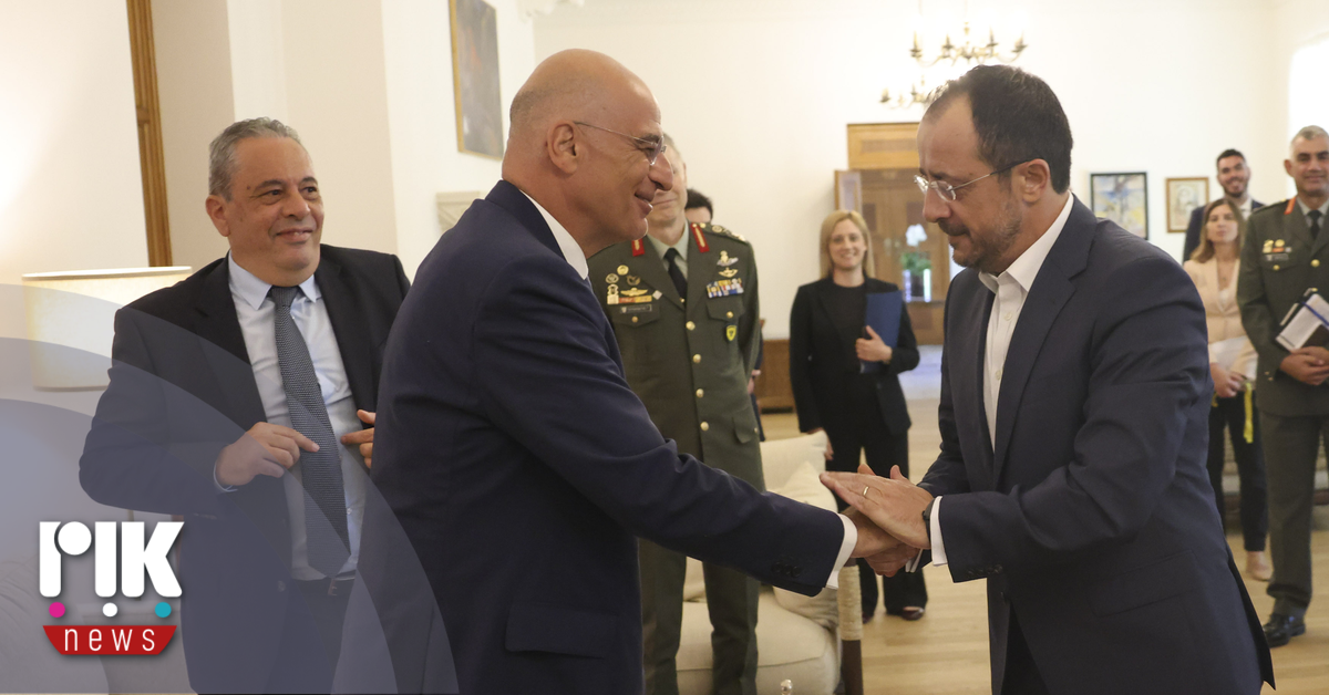 Συνάντηση με τον Νίκο Δένδια θα έχει σήμερα ο Πρόεδρος Χριστοδουλίδης