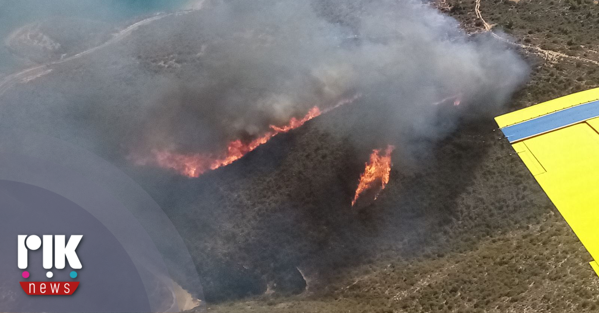 Υπο έλεγχο η μεγάλη πυρκαγιά στην περιοχή Άλασσας Λεμεσού. Διαχειρίσιμη ...